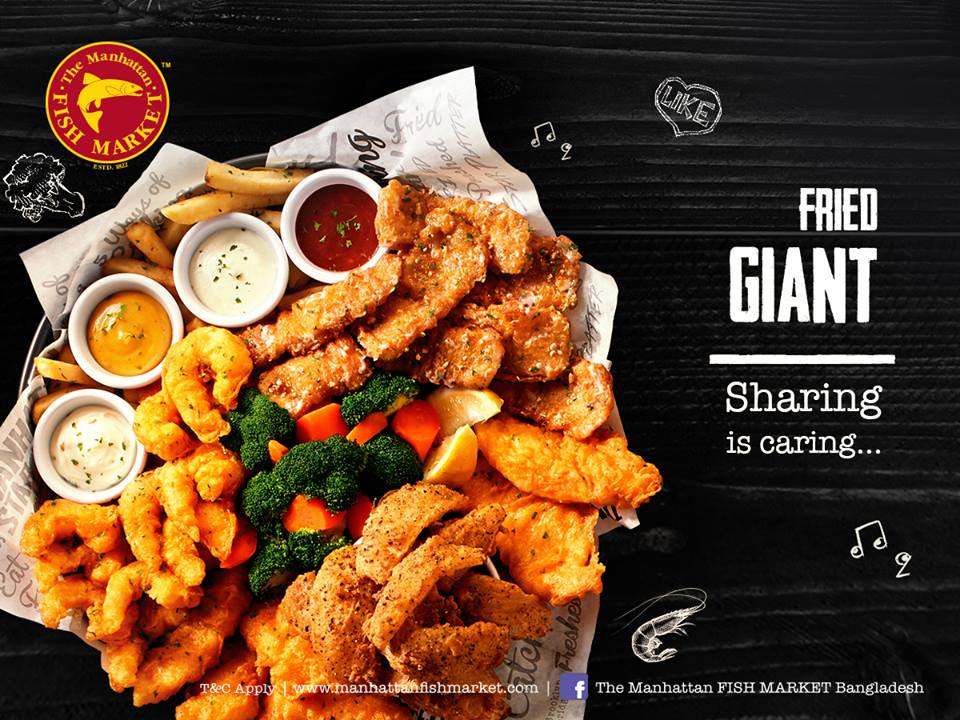 The Manhattan FISH MARKET Bangladesh - Gulshan, Dhaka